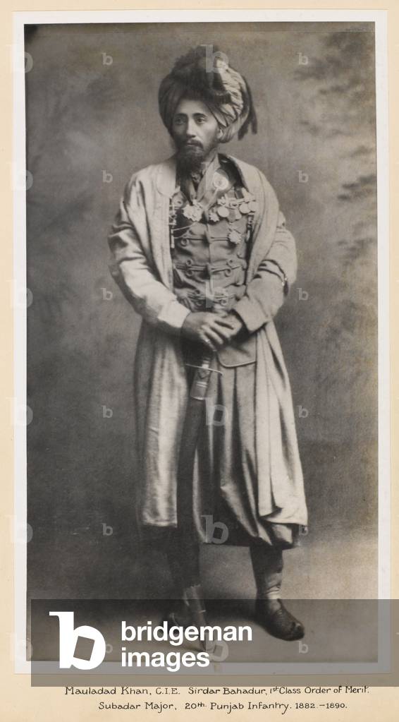 Image of Mauladad Khan Sirdar Bahadur, 1st Class Order of Merit ...