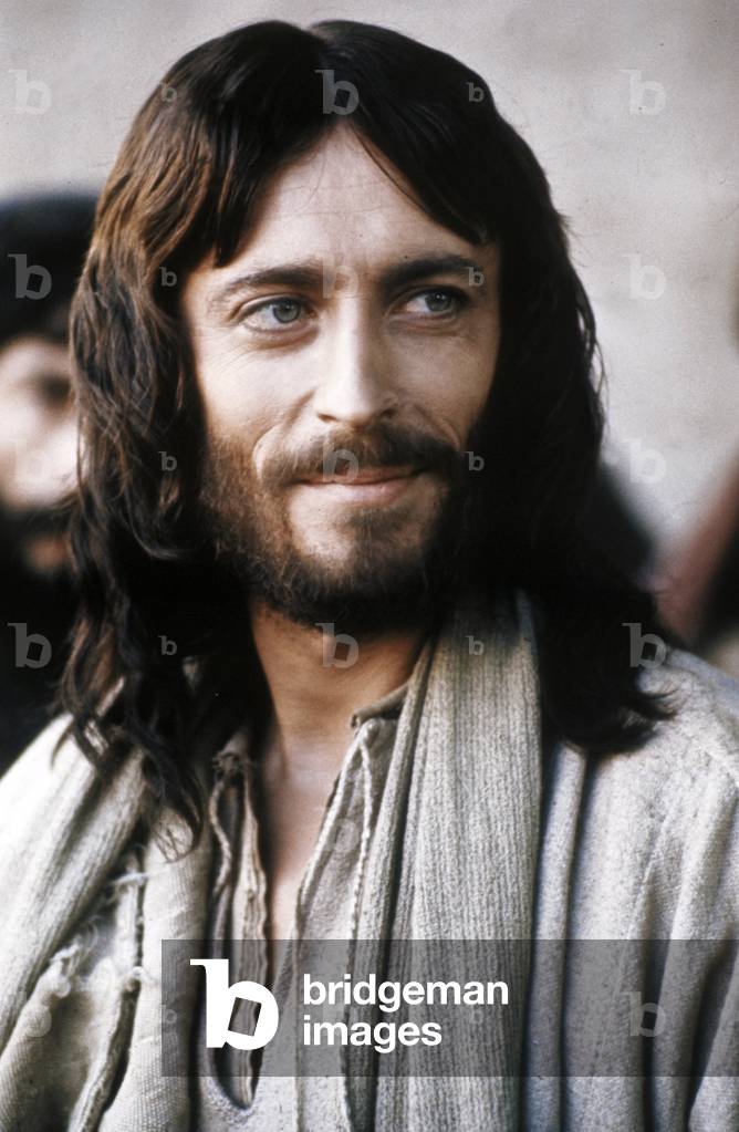 Image of Robert Powell acting Jesus Christ, Italy, 1977