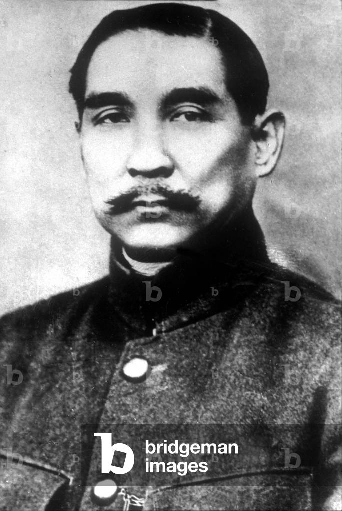 Image of Sun YatSen (1866-1925) chinese polician and revolutionary ...