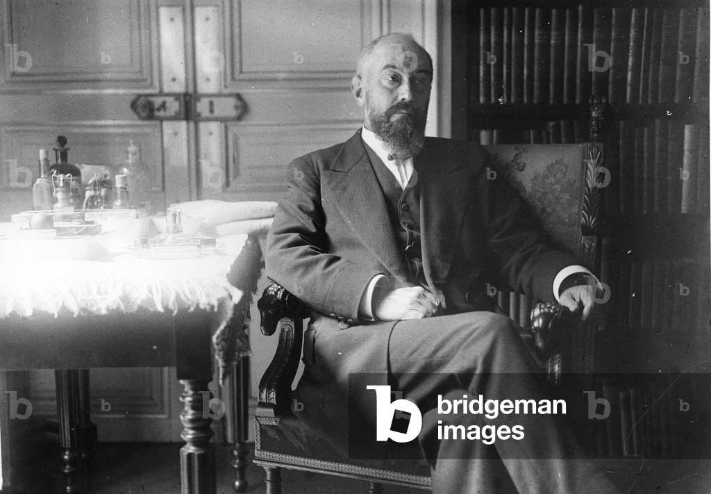 Image of Pierre Janet (b/w photo) by Dornac (Paul Francois Arnold ...