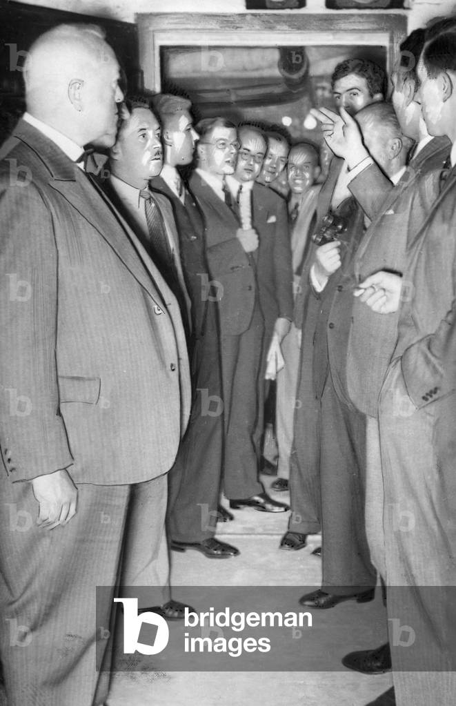Tunnel between Reichstag and Hermann Göring's president palace, 1933 ...