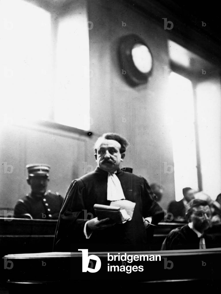 Image of Trial in 1921 of Henri Desire Landru (1869-1922) French serial