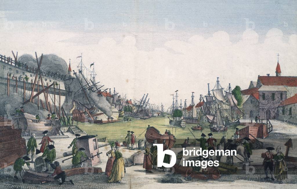 Image of Port of Le Havre, 1776, France, 18th Century
