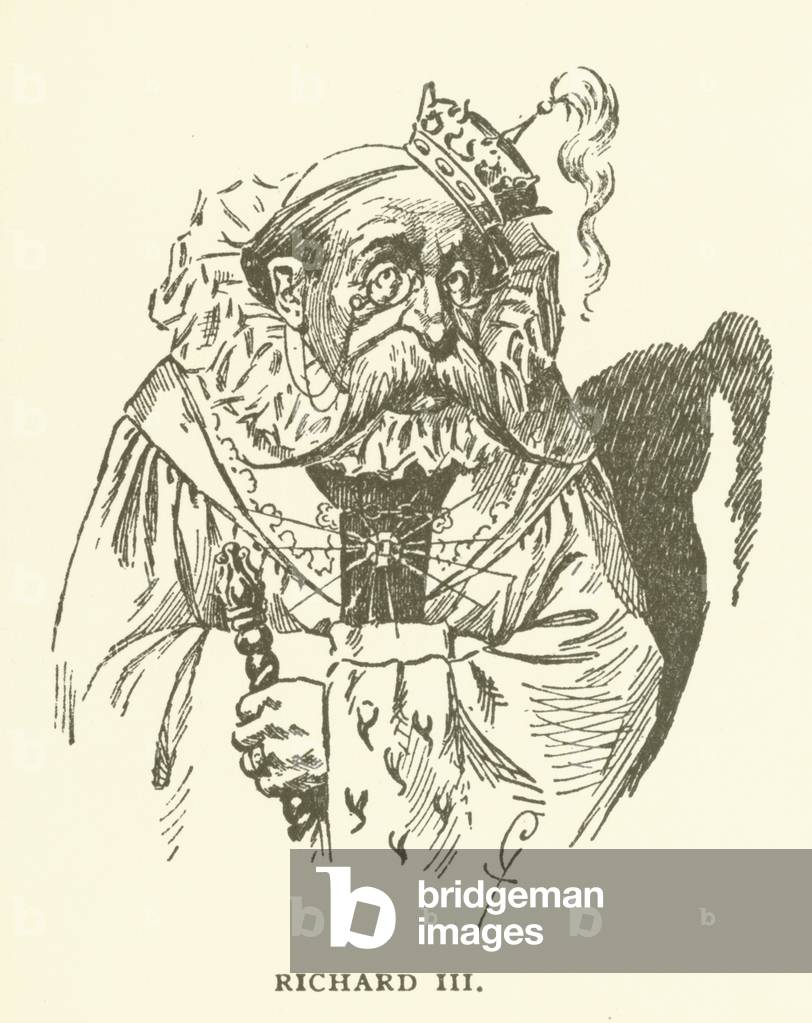 Image of Richard III (engraving) by American School, (19th century)