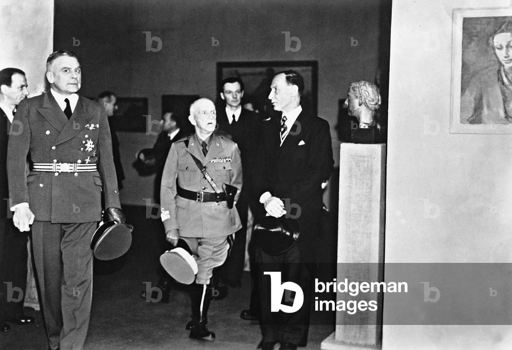 Image of Hans Georg von Mackensen, King Victor Emanuel III and Count