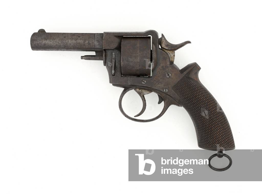 Image of Webley .442 inch centre-fire RIC Model revolver c.1867 ...