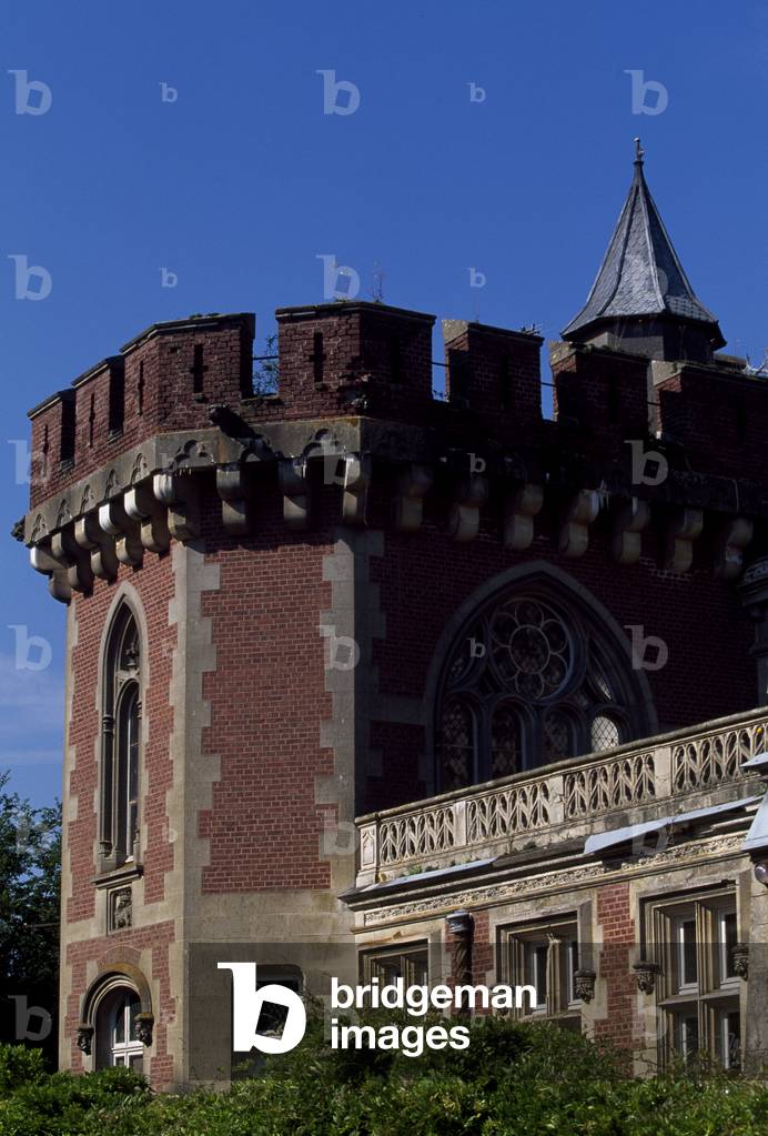 Image of View of Chateau de Wiege-Faty, Picardy, France, 18th century.