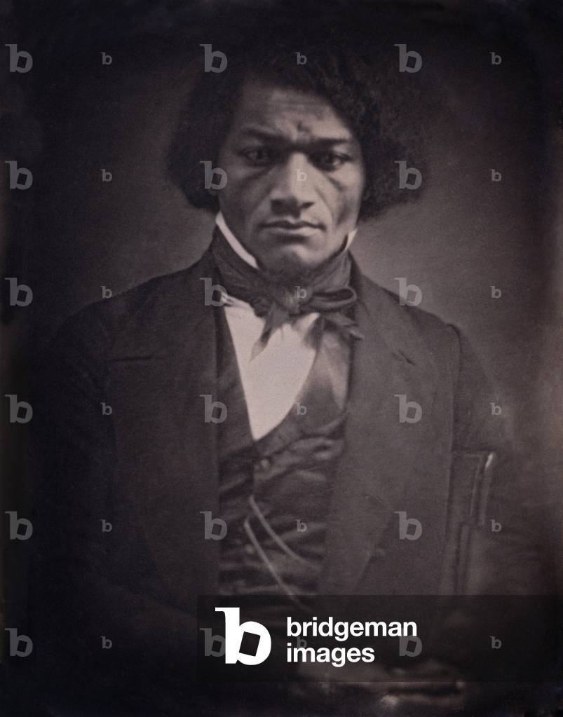 Image of Frederick Douglass, fugitive slave, author, and abolitionist ...