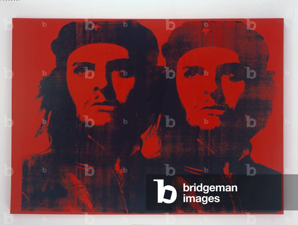 Image of Double Red Che, 2005 (silkscreen) by Turk, Gavin (b.1967)