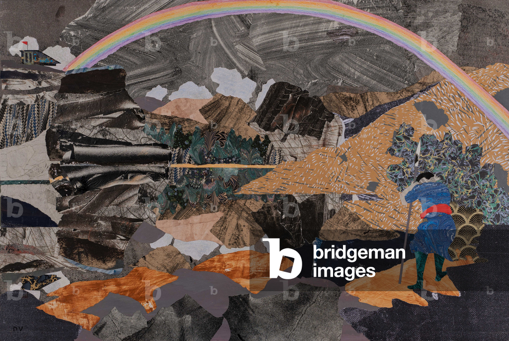 Image of Wotan & the Rainbow Bridge, Wagner's Ring Cycle (collage) by ...