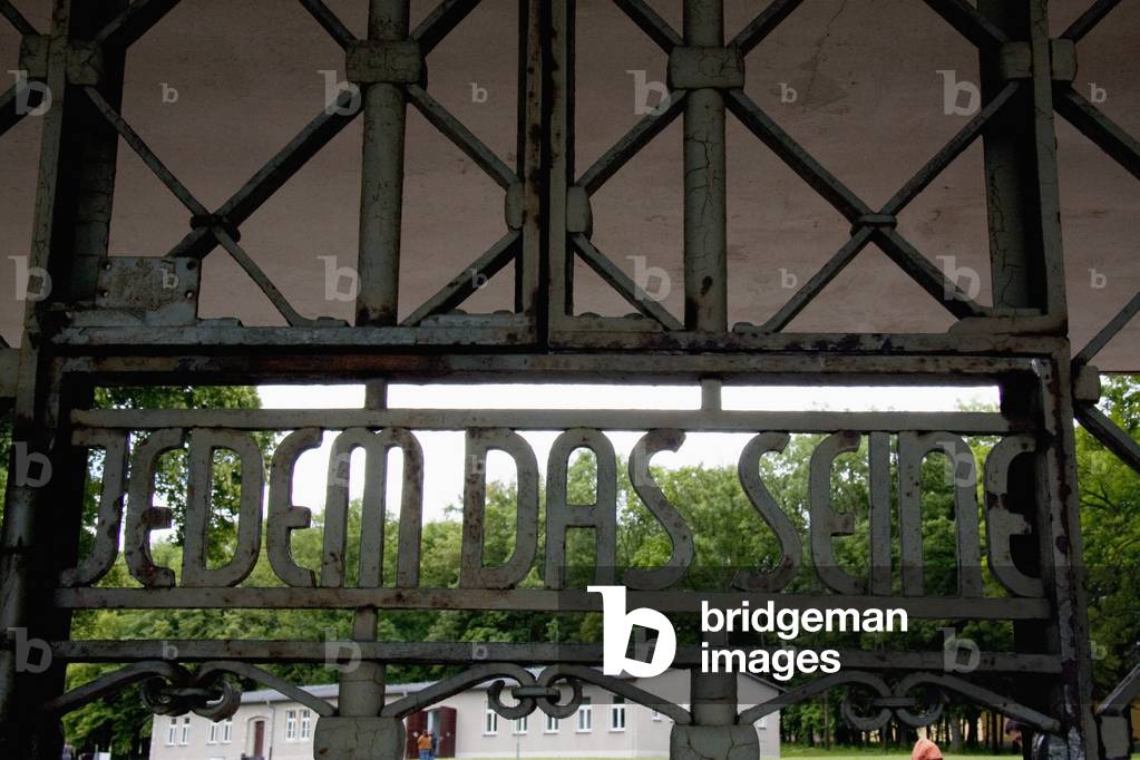 Main Gate, With the Slogan Jedem Das Seine (To Each His Own ...