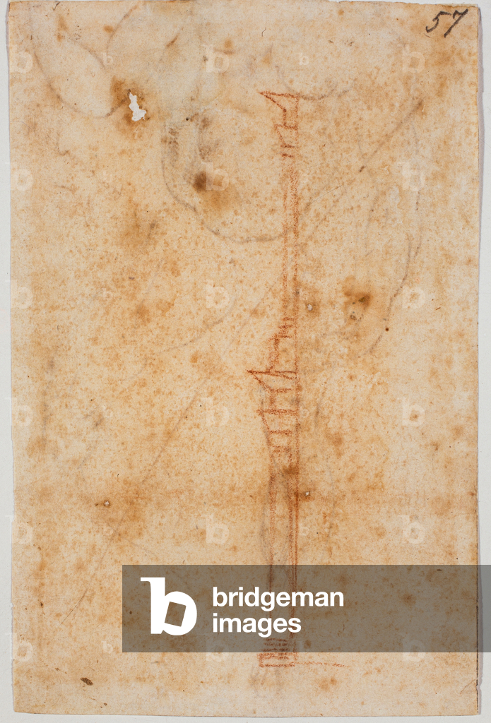 Image of Wall profile, 16th century (drawing) by Buonarroti ...
