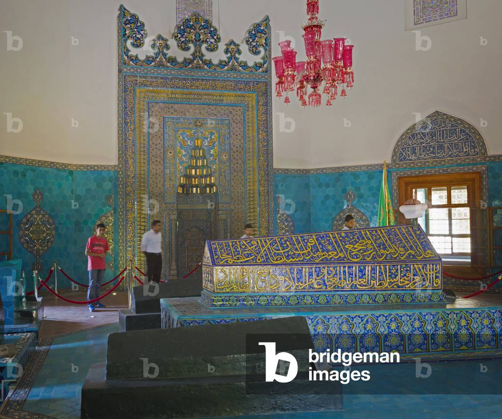 Image of Bursa, Bursa Province, Turkey. Yesil Türbe. The 15th