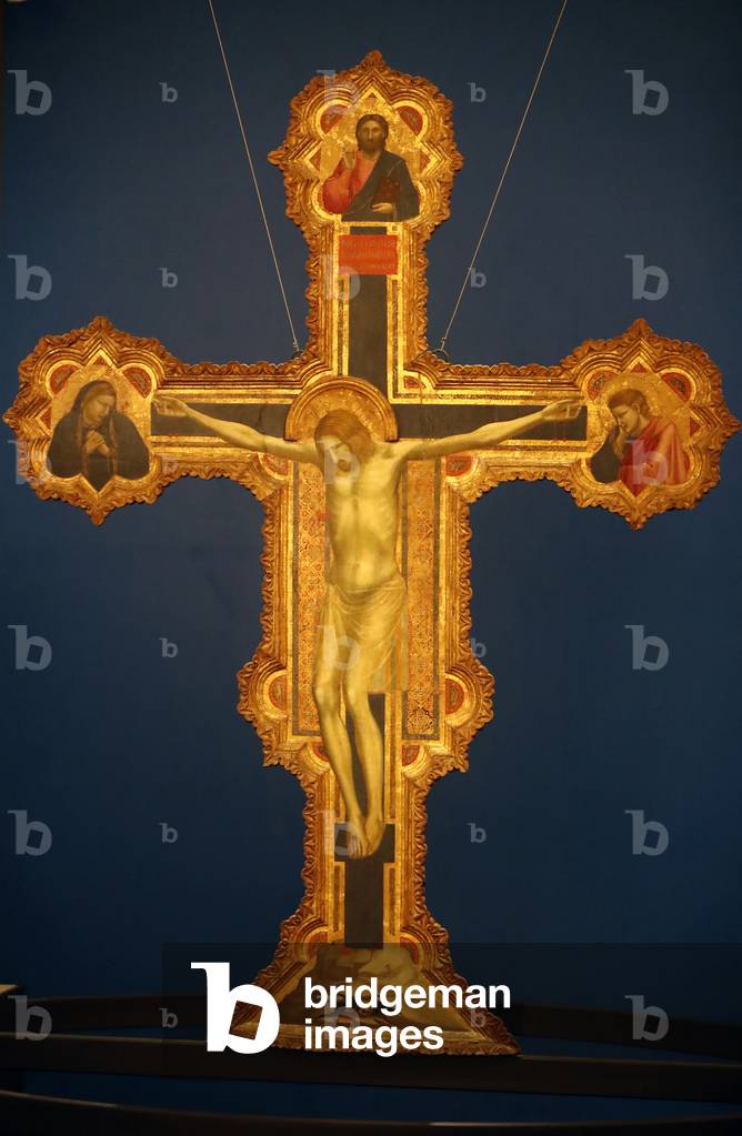 Image of This Crucifix painted by Giotto. 14 th century. Padua. by Giotto (Giotto di Bondone) (c ...