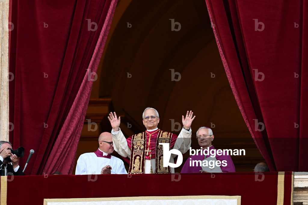 Image of Neuer Papst gewählt. Auf dem Foto: Der neue Papst Robert