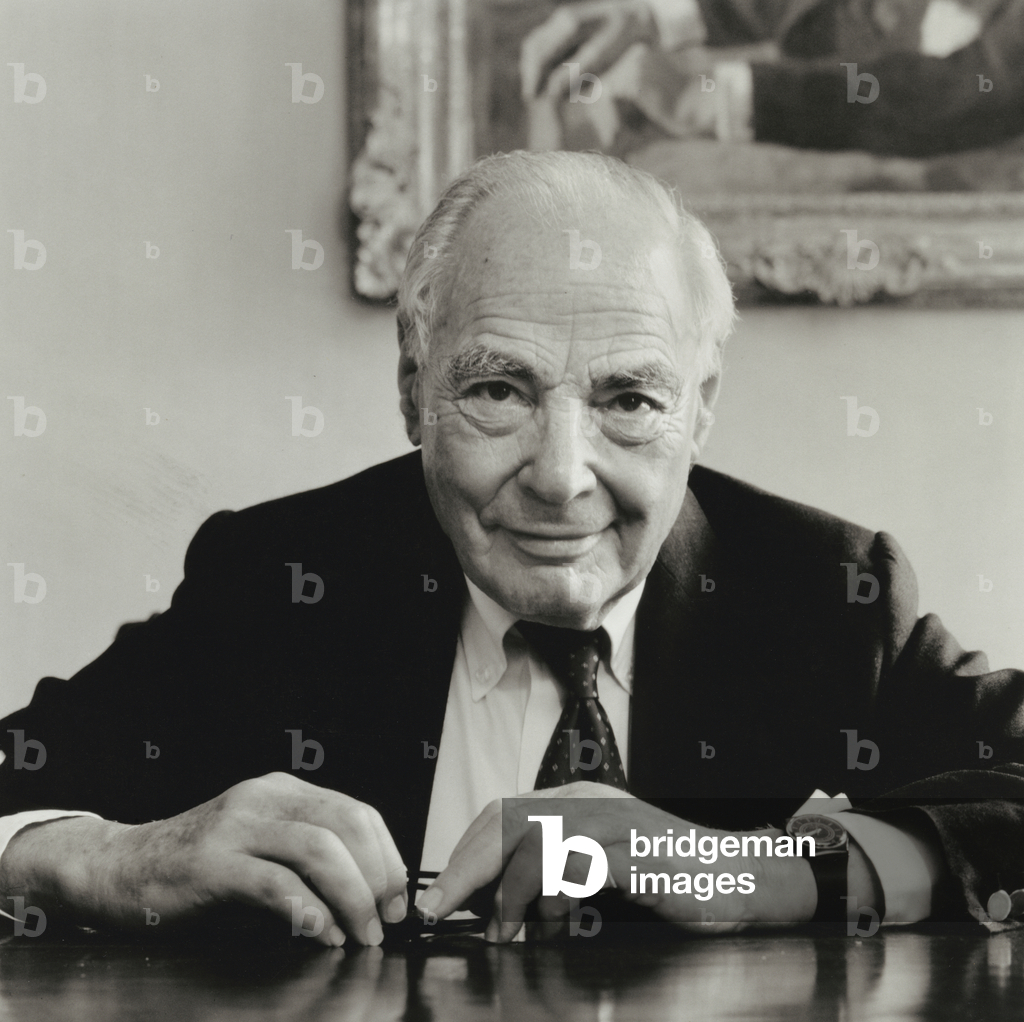 Image of Harry Oppenheimer, CEO of Anglo American, 2009 (photo)