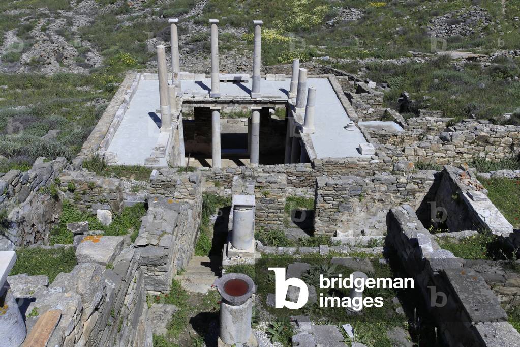 Image of Archaeological site of Delos. House of Hermes. 2nd century BC.