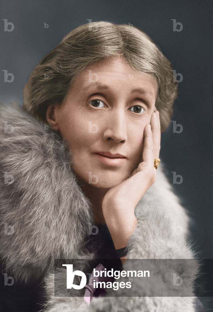 Image of Portrait of Virginia Woolf, 1927 (photo) by English ...