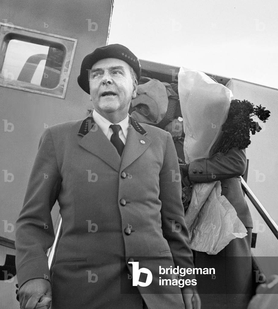 Image of Switzerland Paul Icrc Ruegger, 1951 (b/w photo)