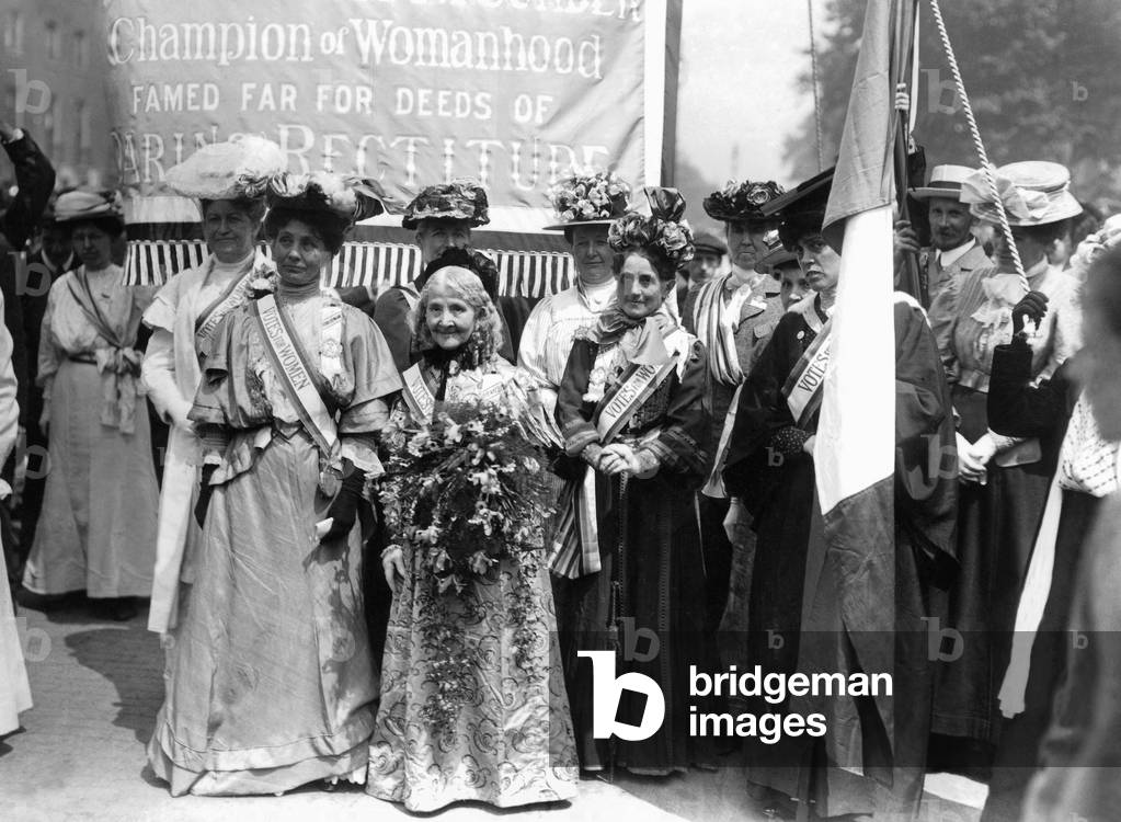 Image of Manifestation de Suffragettes by Unknown photographer, (20th ... Image of Manifestation de Suffragettes by Unknown photographer, (20th ...