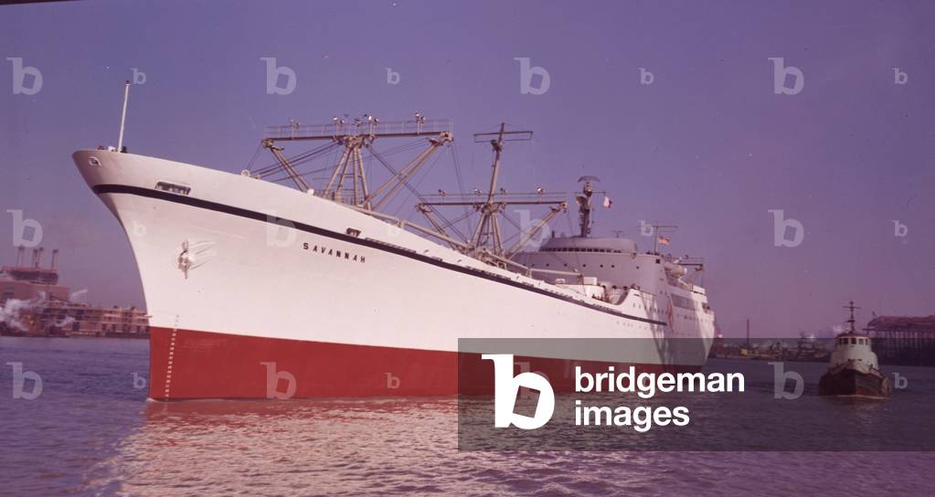 Image of World's first nuclear powered merchant ship, Savannah ...