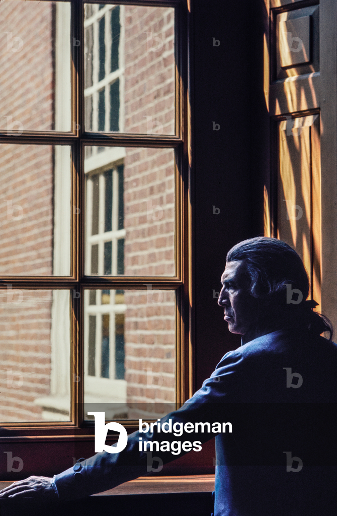 Image of Actor playing role of George Washington at Philadelphia's ...