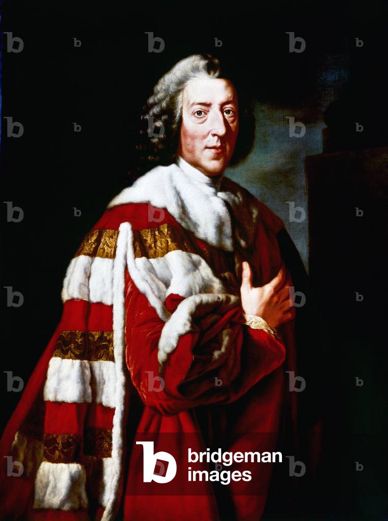Image of Portrait of William Pitt, Earl of Chatham (Westminster, 1708 ...