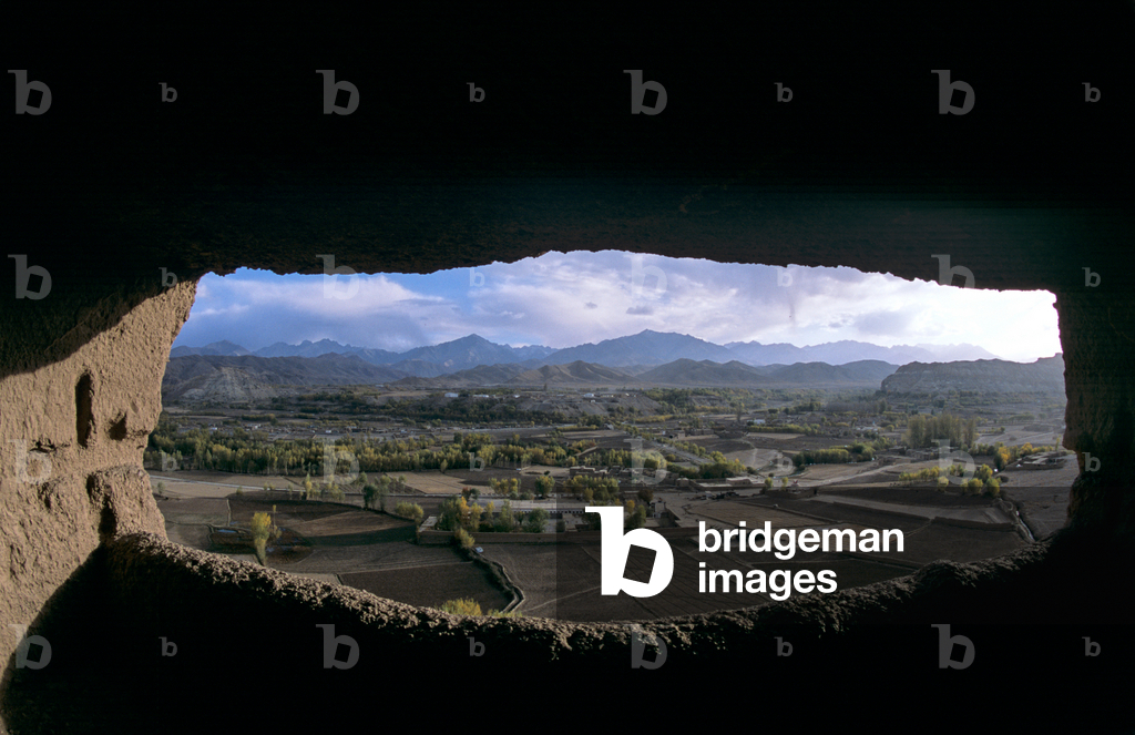 Image of View from inside of a monastic cave, UNESCO World Heritage by ...
