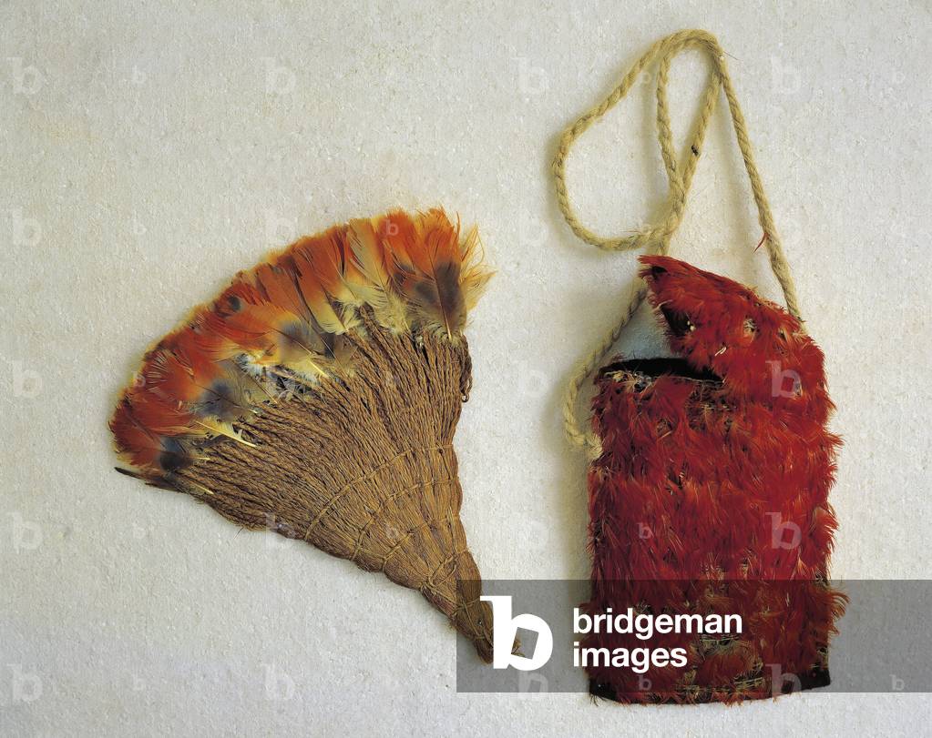 Image of Pre-Inca civilization, Peru, Paracas culture, fan made from ...