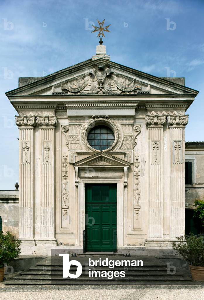 Image of Neoclassic - Architecture: Facade - Church of St. Mary of by ...