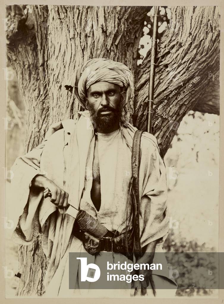 Image of Kamber Khel. The tribes on our frontier. A half-length portrait