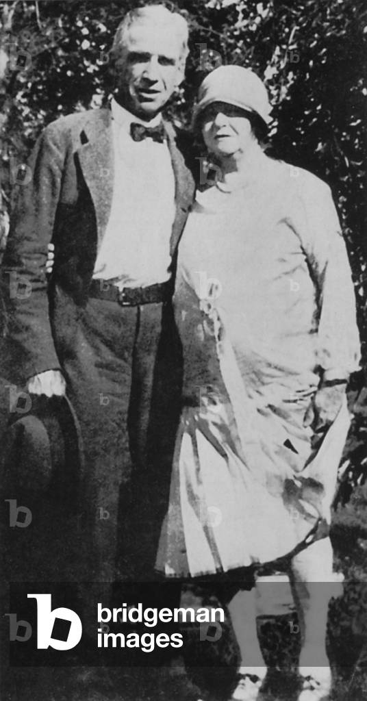 Image of Kate 'Ma' Barker (1873-1935) mit ihrem Freund Arthur Dunlop ...