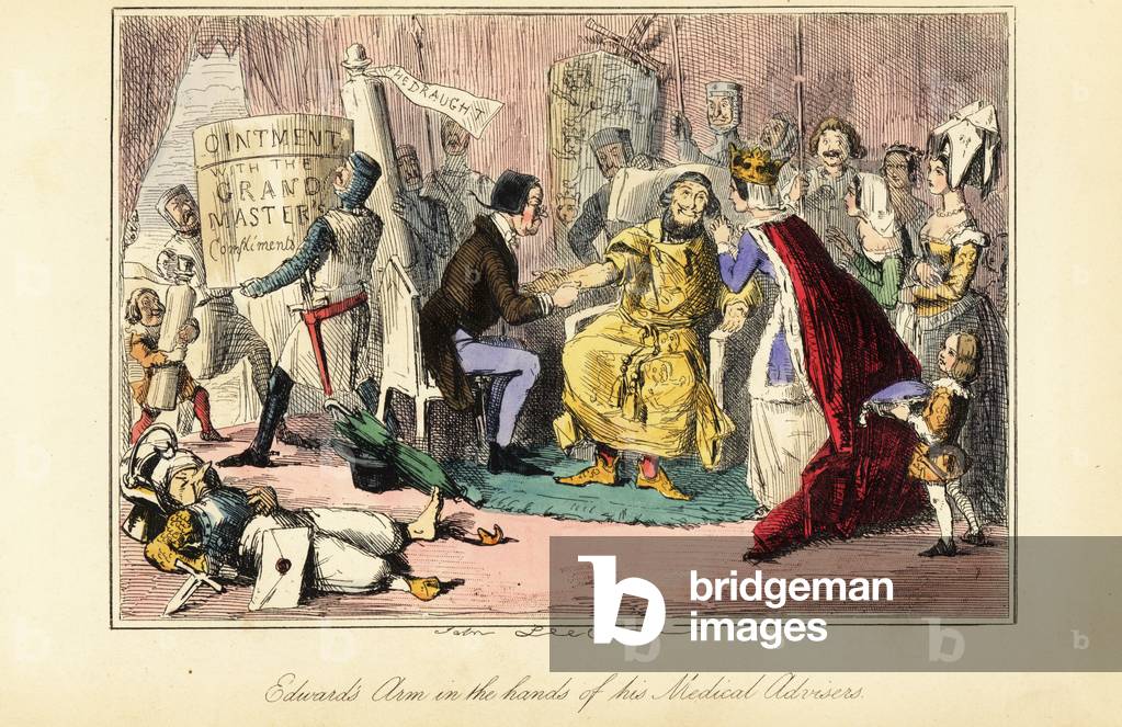 Image of King Edward I or Longshanks treated after an assassination ...