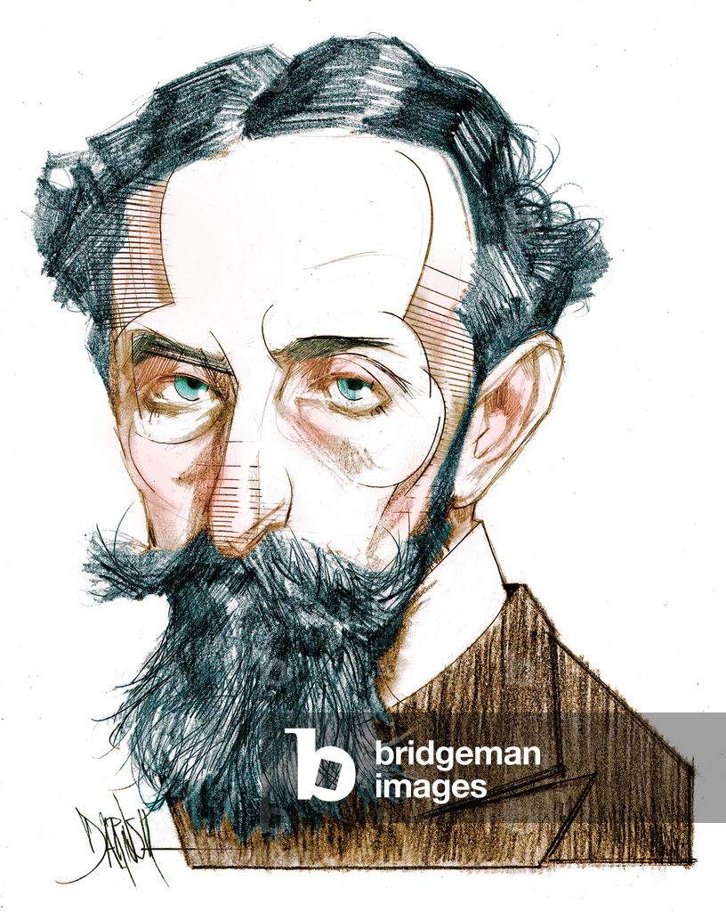 Image of Horacio Quiroga, 2023 (digital coloured pencil drawing) by ...