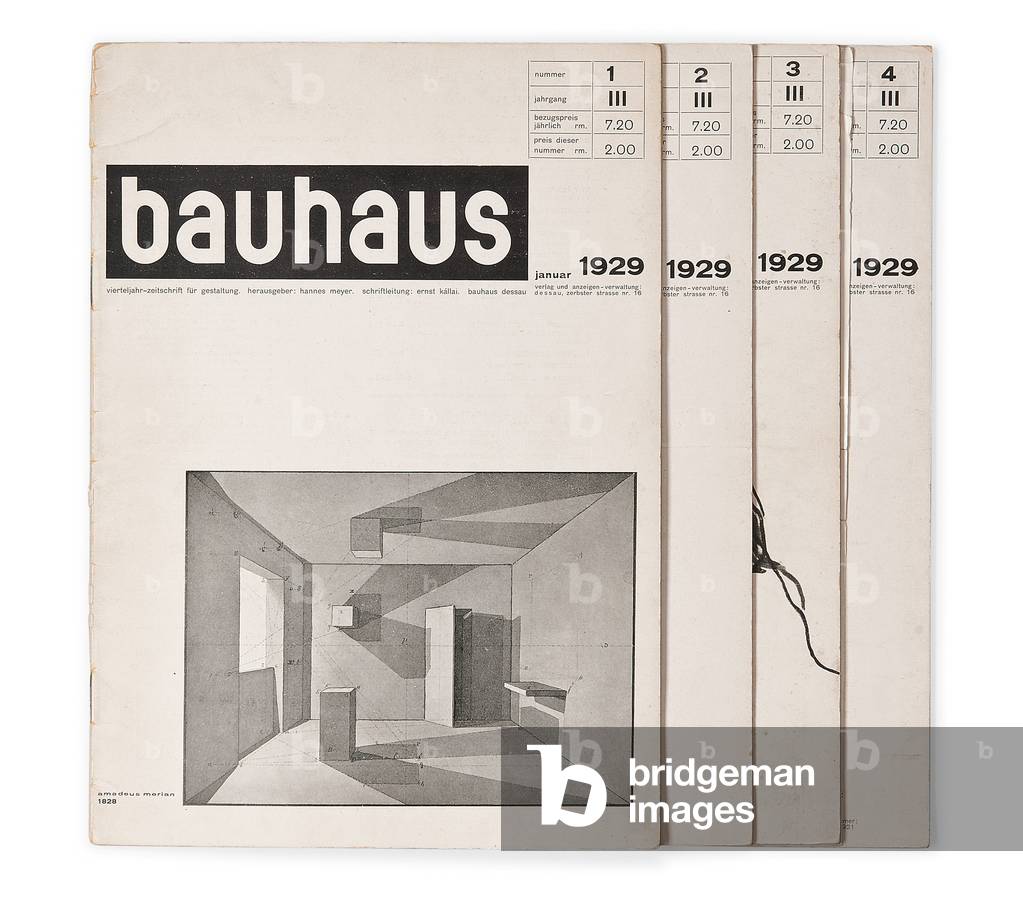 Image of Issues from Volume 3 of the 'Bauhaus' magazine, 1929 ...