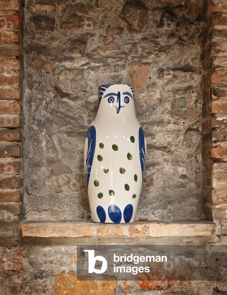 Image of Large Owl, 1951 (glazed ceramic) by Picasso, Pablo (1881-1973)