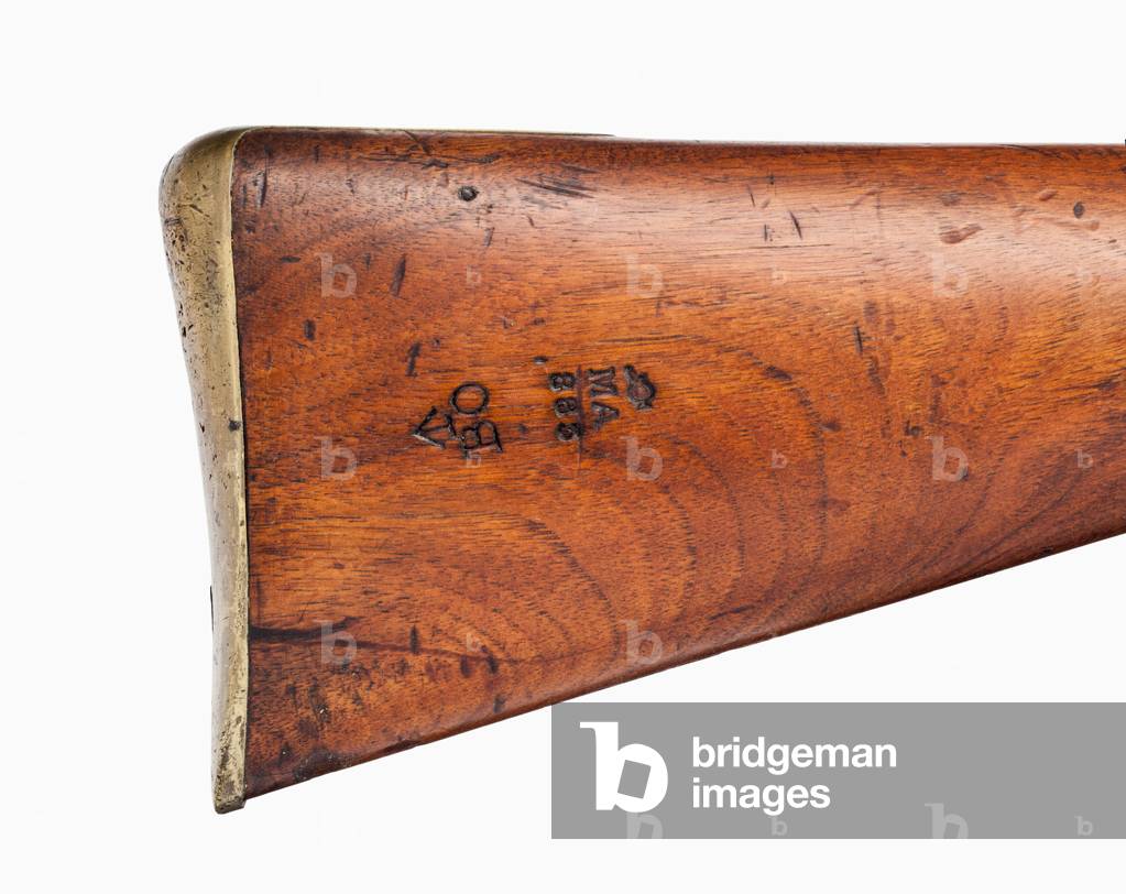Image of Late East India Company Pattern .75 in flintlock musket, 1838 ...