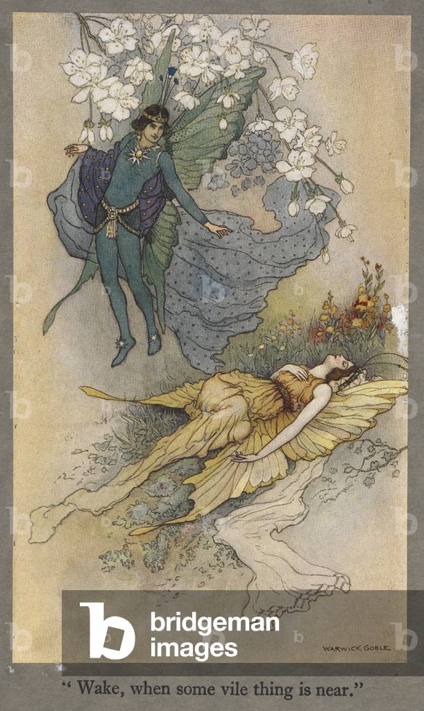 Image of 'Wake, when some vile thing is near.' Oberon and Titania. by ...