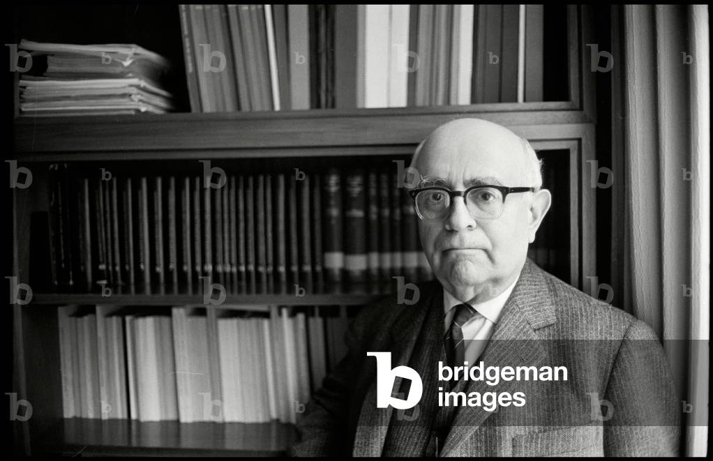 Image of German philosopher and sociologist Theodor W. Adorno, 1969 (b ...