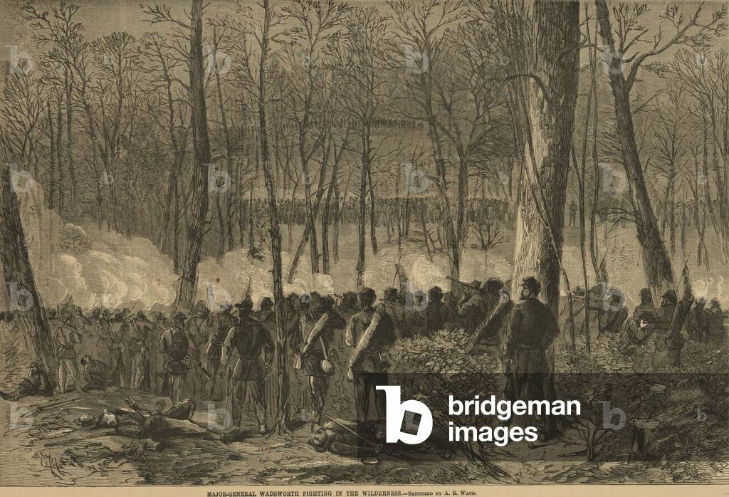 Image of US Civil War. The Overland Campaign, The Wilderness, May 5-7,