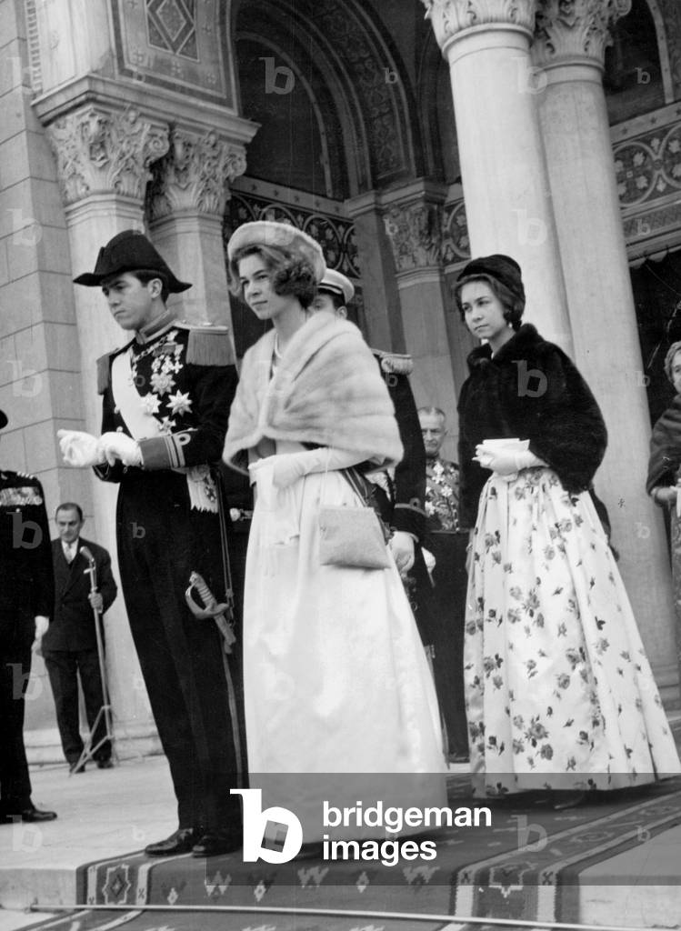 Image of prince Constantine (future King Constantine II of Greece) with