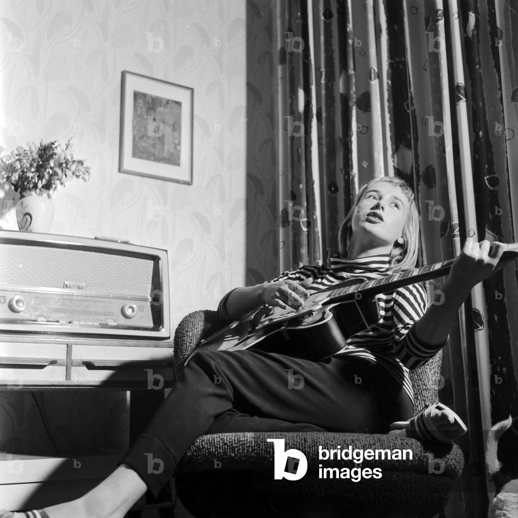 Image of German singer and actress Sybille Pagel, later Danny Mann, June