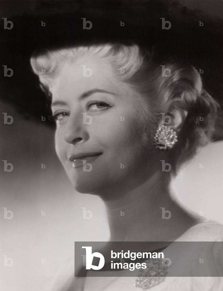 Image of German Austrian actress Susi Nicoletti, Germany around 1960 (b ...