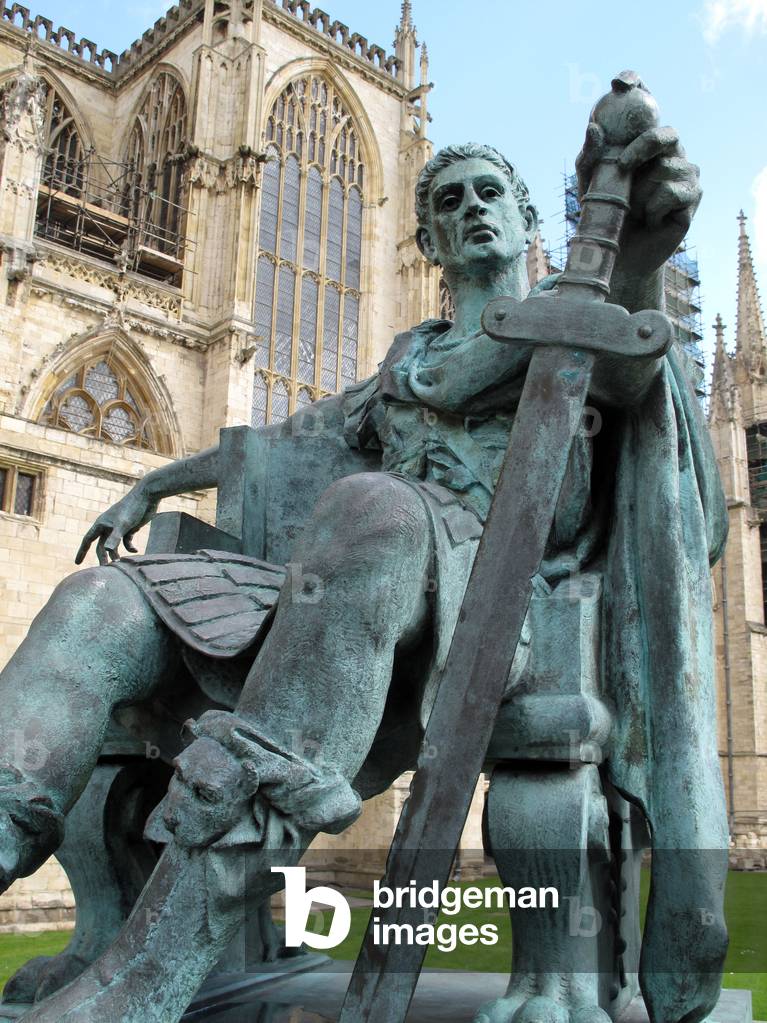 Image of Constantine 1st or Constantine the Great (272-337) roman ...