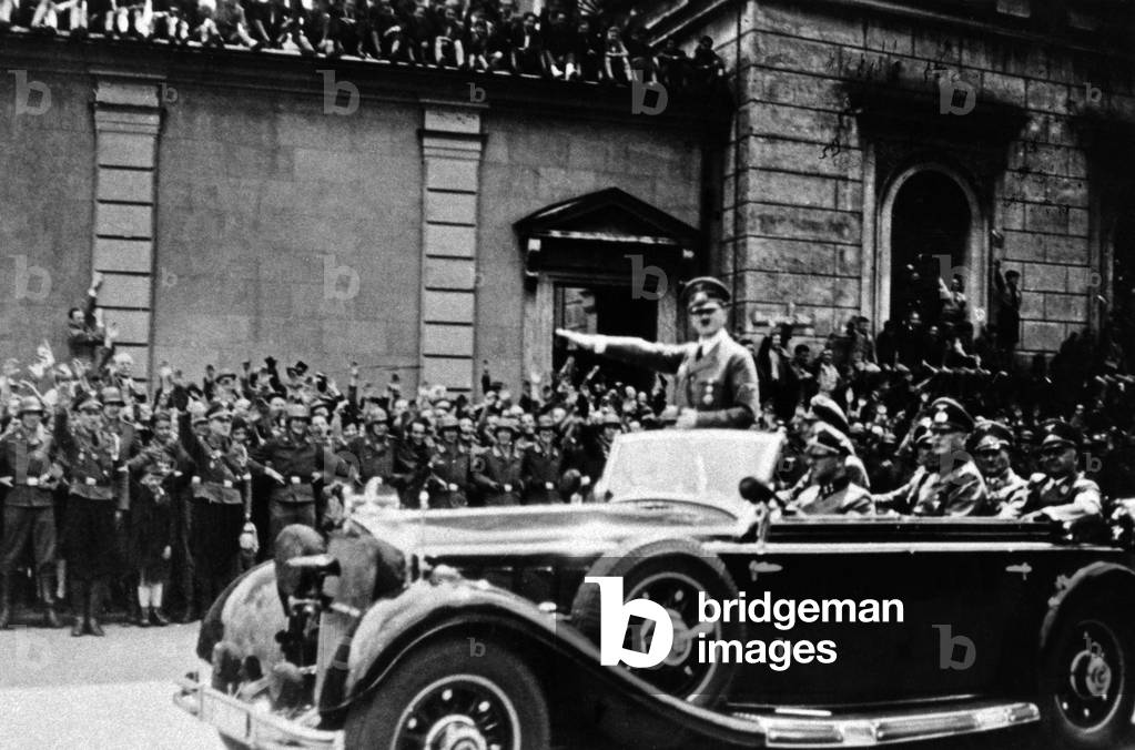 Image of Adolf Hitler in Munich, 1940 by German Photographer, (20th ...