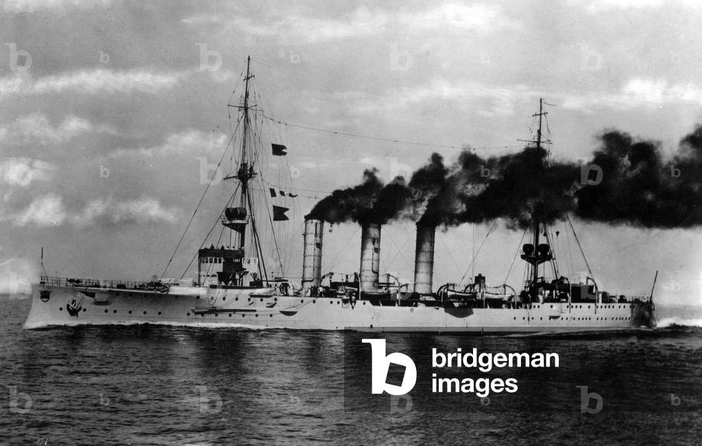 Image of Movie scene from "Cruiser Emden", 1932 (b/w photo)