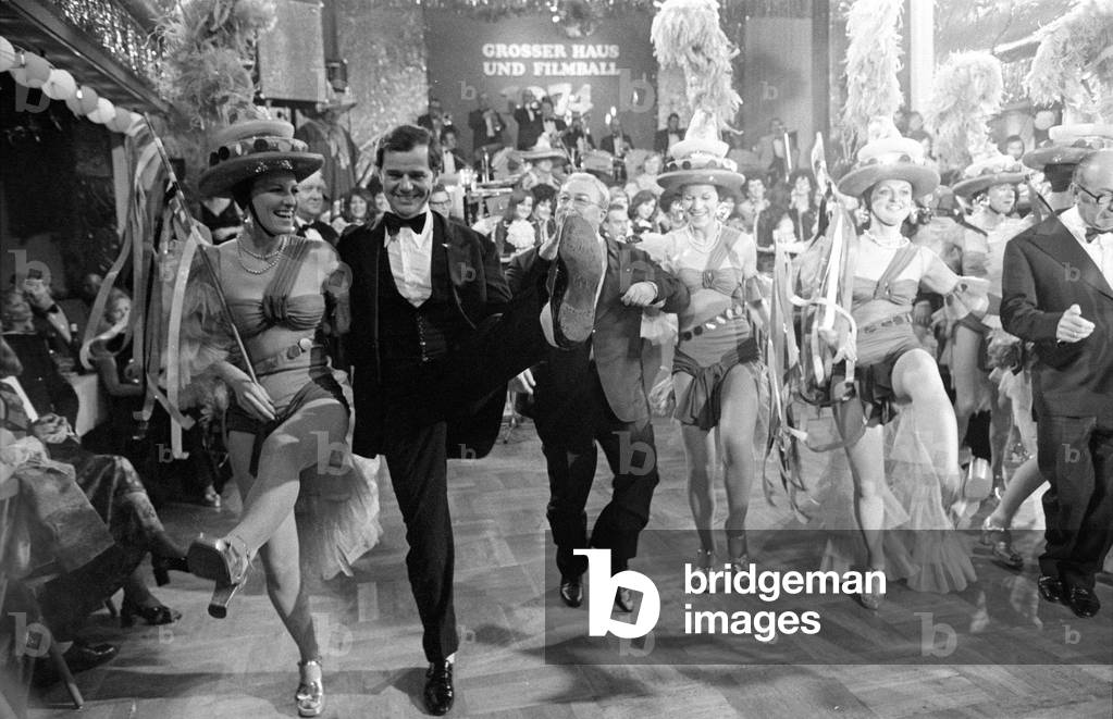 Image of Walter Giller at the German Film Ball in Munich, 1974