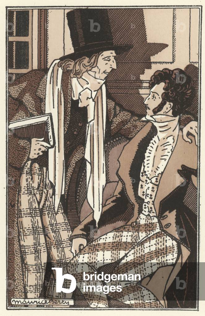 Image of Illustration for Scenes de la Vie de Boheme by Henri by Berty ...