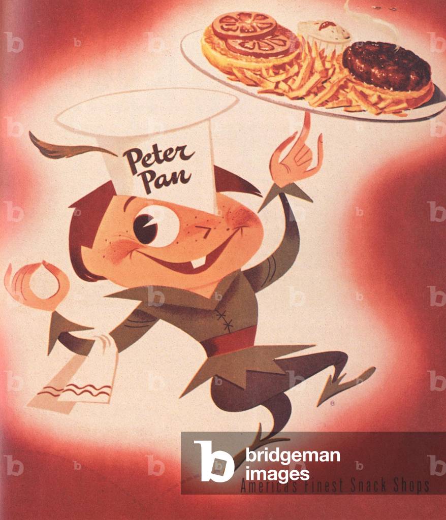 Image of Peter Pan Magazine, advert, USA, 1950s