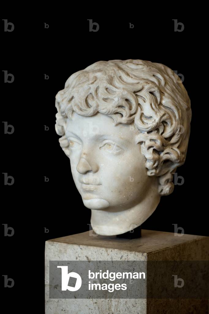 Image of Roman Art: Head of the Roman Emperor Caracalla Child (188 by Roman
